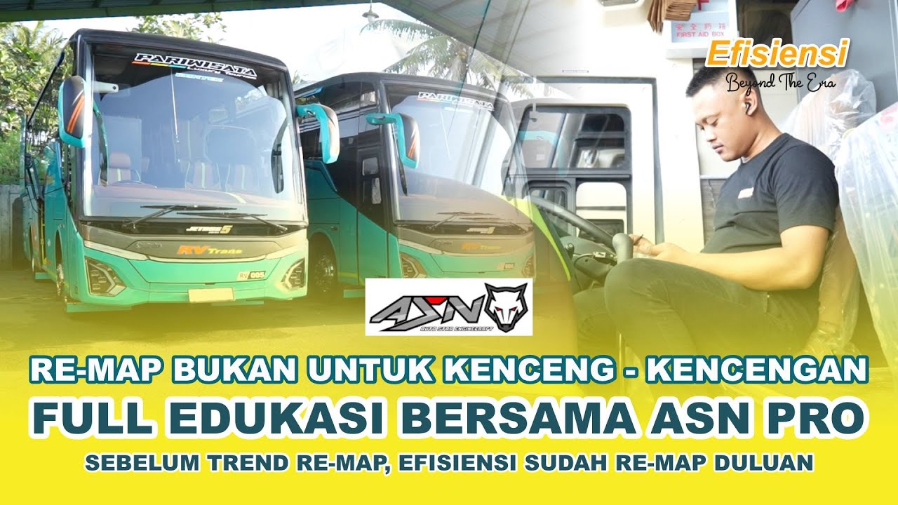 BEHIND THE BUS | ASN PRO - BUKAN SEMBARANG KENCANG ️ - YouTube