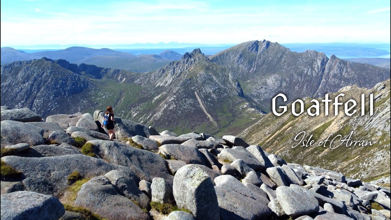 Goatfell - 874m - Isle of Arran | 4K | DJI Mini2 - YouTube