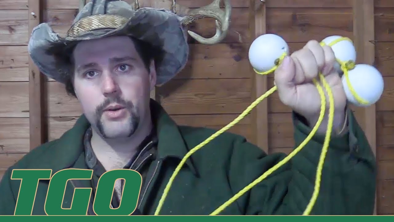 Urban Bushcraft Throwing Bolas | Tex Grebner Outdoors - YouTube