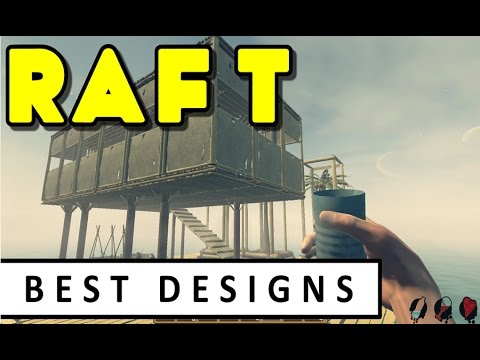 Raft Gameplay -- Best Raft Designs! - YouTube