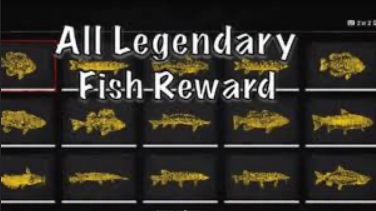Catching All Legendary Fish (Including Channel Cat) - YouTube