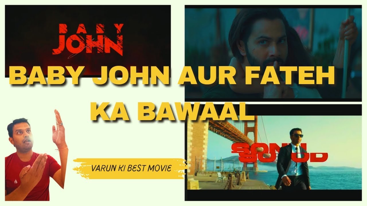 Baby John aur Fateh teaser review #trending #babyjohn #fateh # ...
