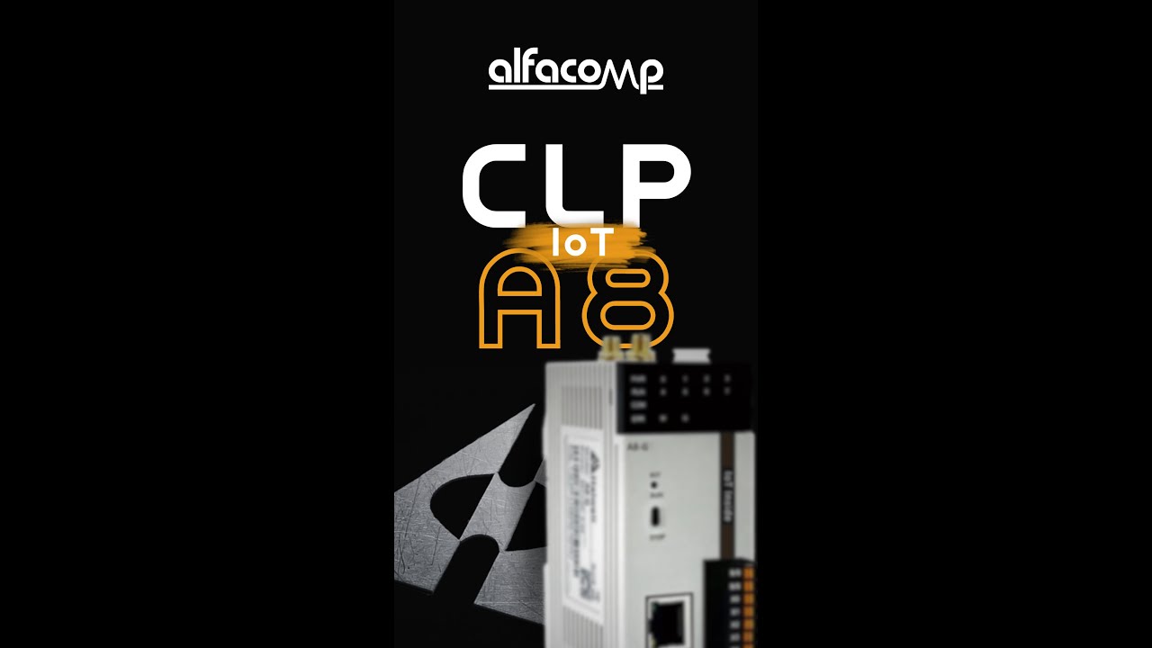☁ Conheça o futuro da automação industrial e IoT com o CLP A8! 🚀 # ...
