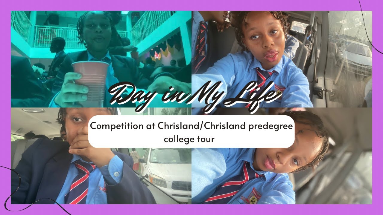Competition at Chrisland/mini Chrisland predegree college tour - YouTube