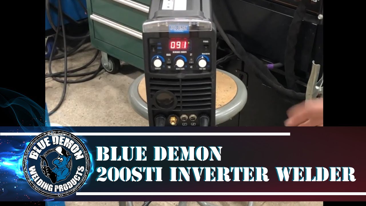 BlueArc 200STI Inverter Welding Machine - YouTube
