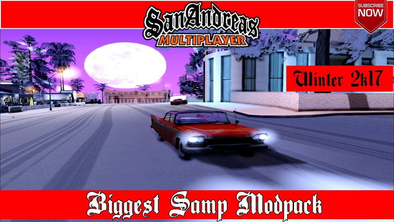 SA:MP Winter MODPACK (Biggest SA:MP Modpack) [Vehicles,Skins,Textures ...