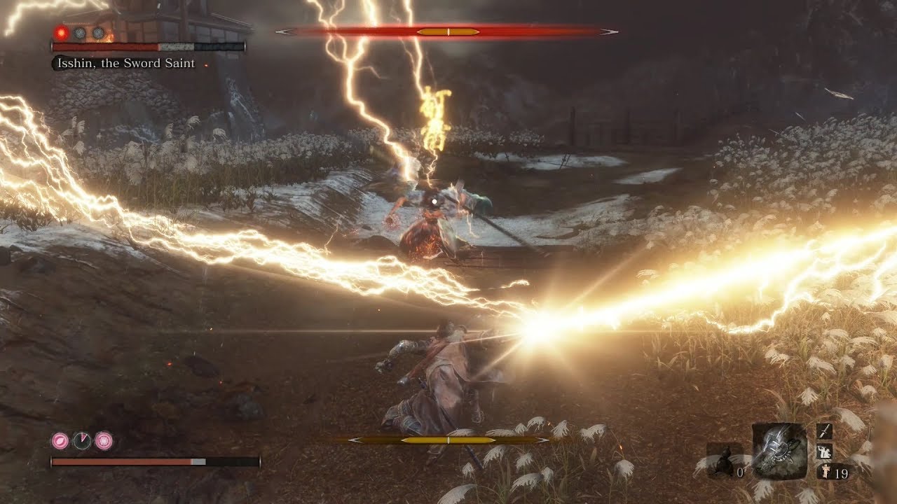 Sekiro Lightning Reversal in Slow Motion - YouTube