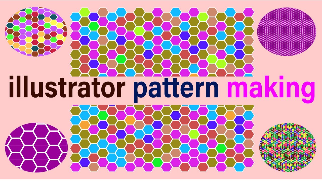 Make Pattern Design in Adobe illustrator. Flower Pattern Design in ...