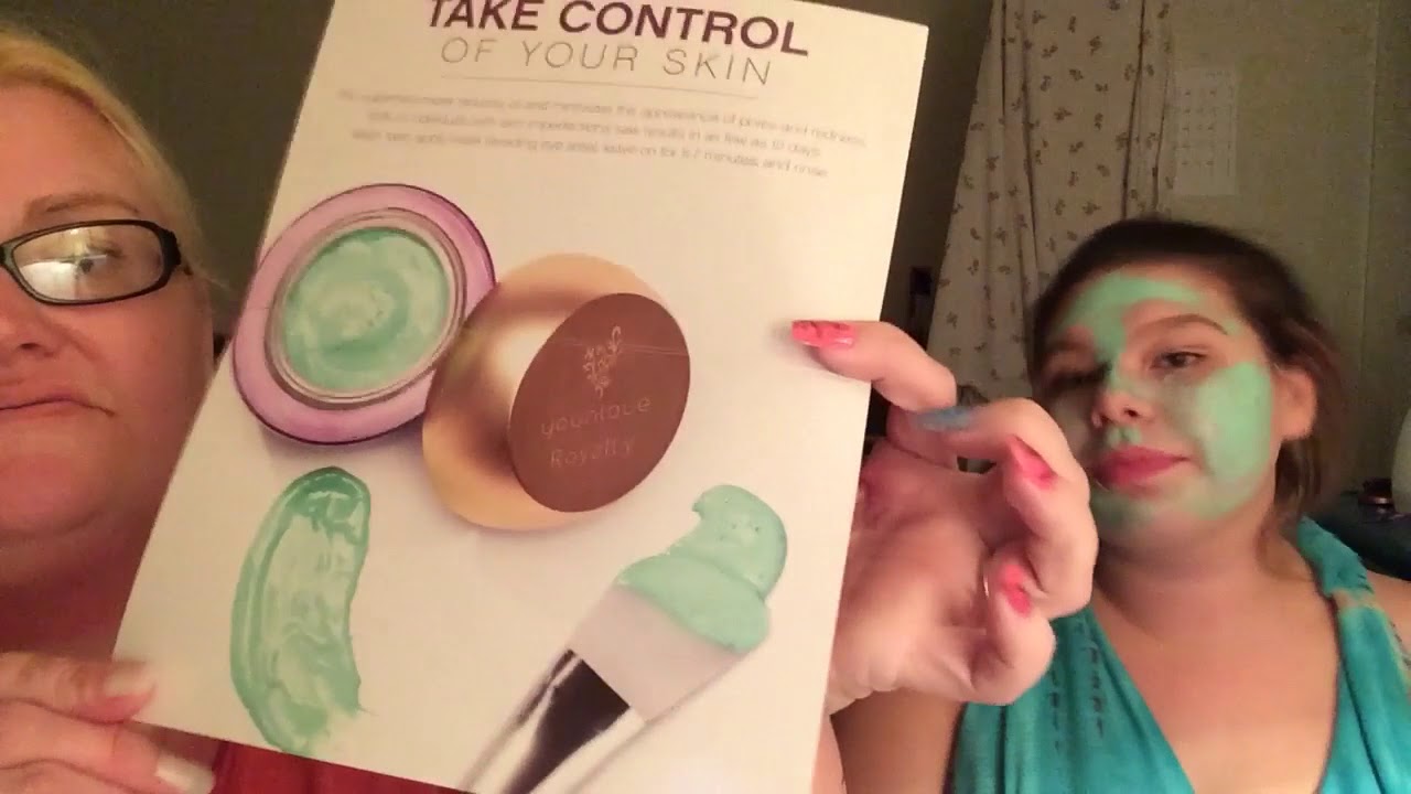 Review of younique’s oil control face mask - YouTube