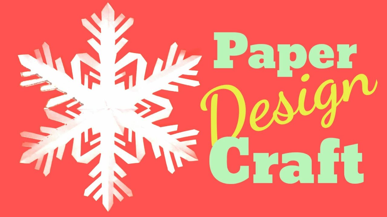 Paper design work/paper design easy/paper art - YouTube