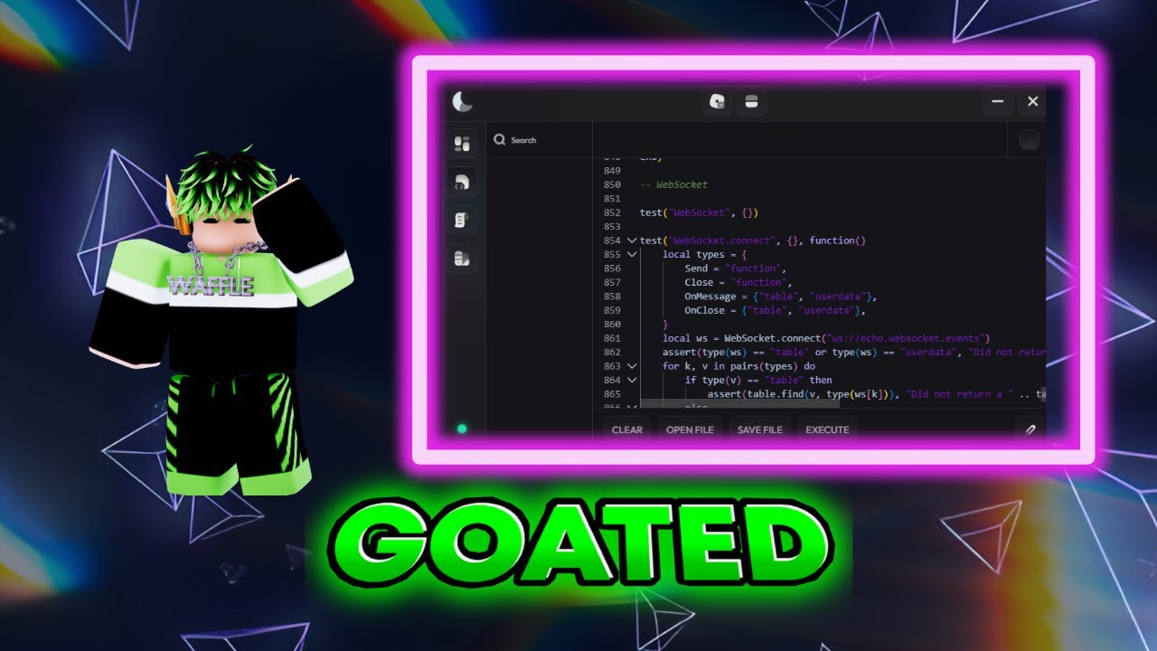 The BEST and keyless executor LUNA. - YouTube