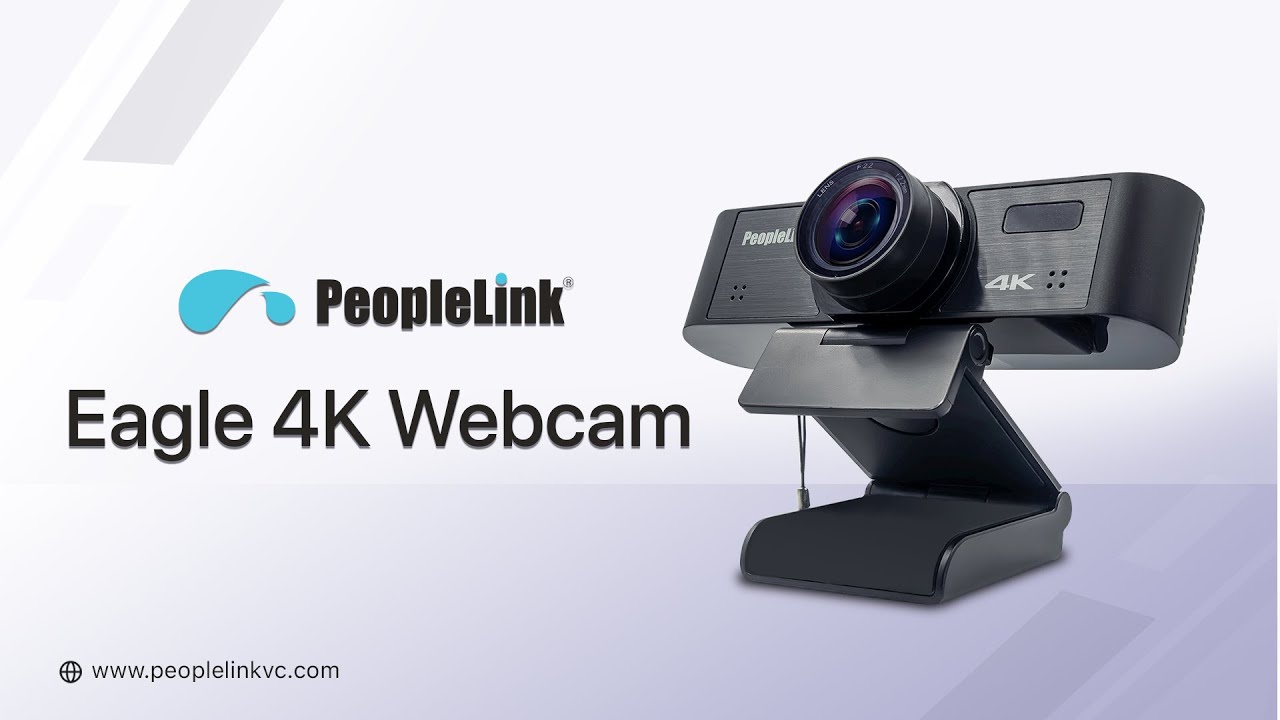 PeopleLink 4K Eagle Camera - Unboxing a New Age 4K Web Camera with ...