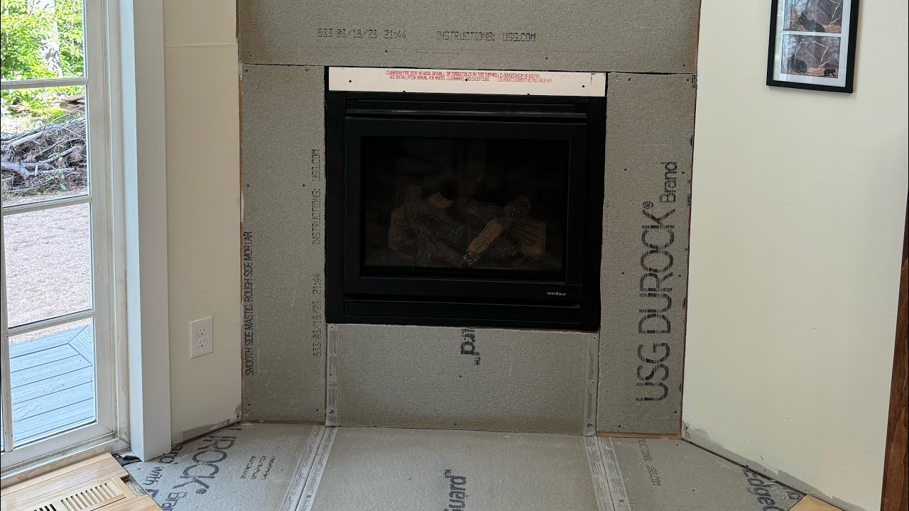 Installation of Venting on Direct Vent Gas Fireplace - YouTube