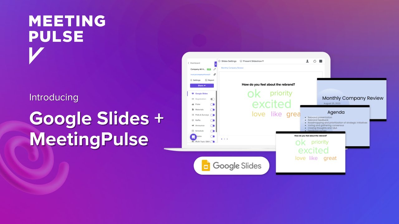 MeetingPulse Google Slides Introduction - YouTube