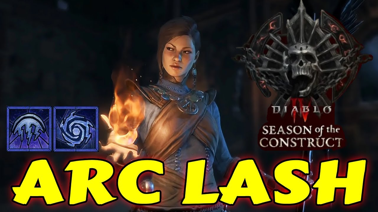 [S3] Diablo 4 Sorcerer arc lash/ball lightning season of the construct ...