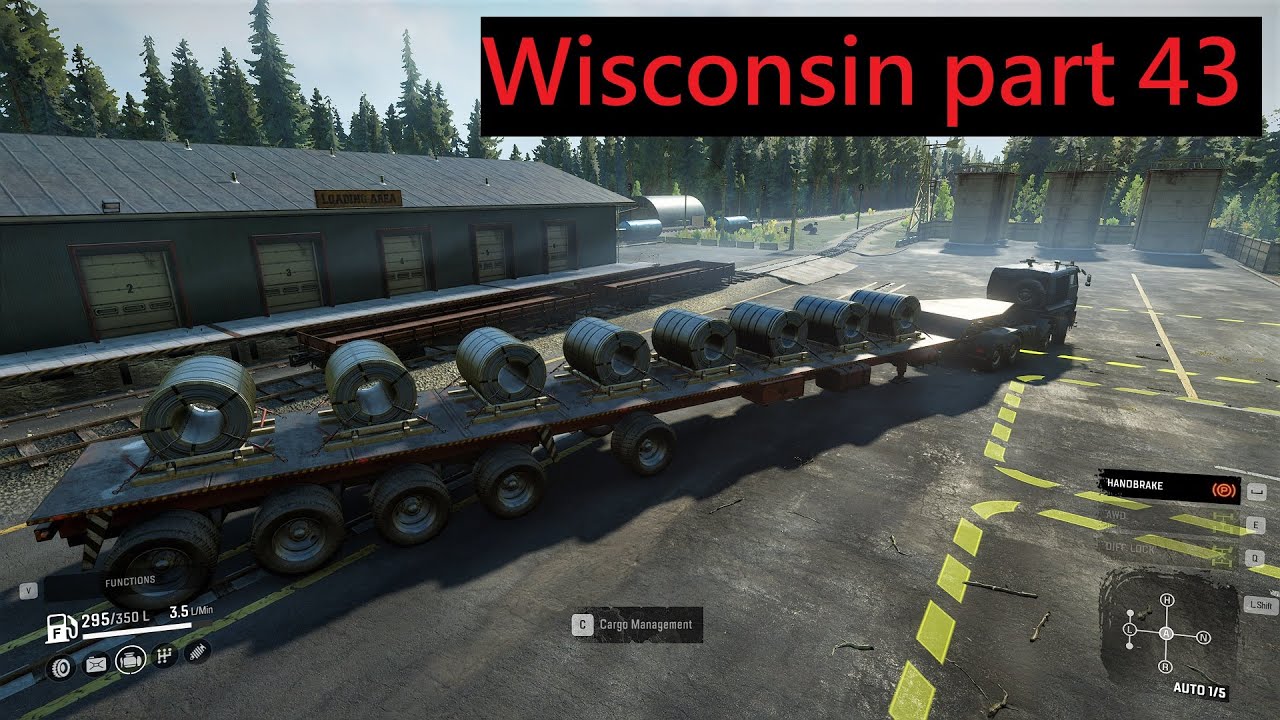 SnowRunner (Wisconsin part 43) - YouTube