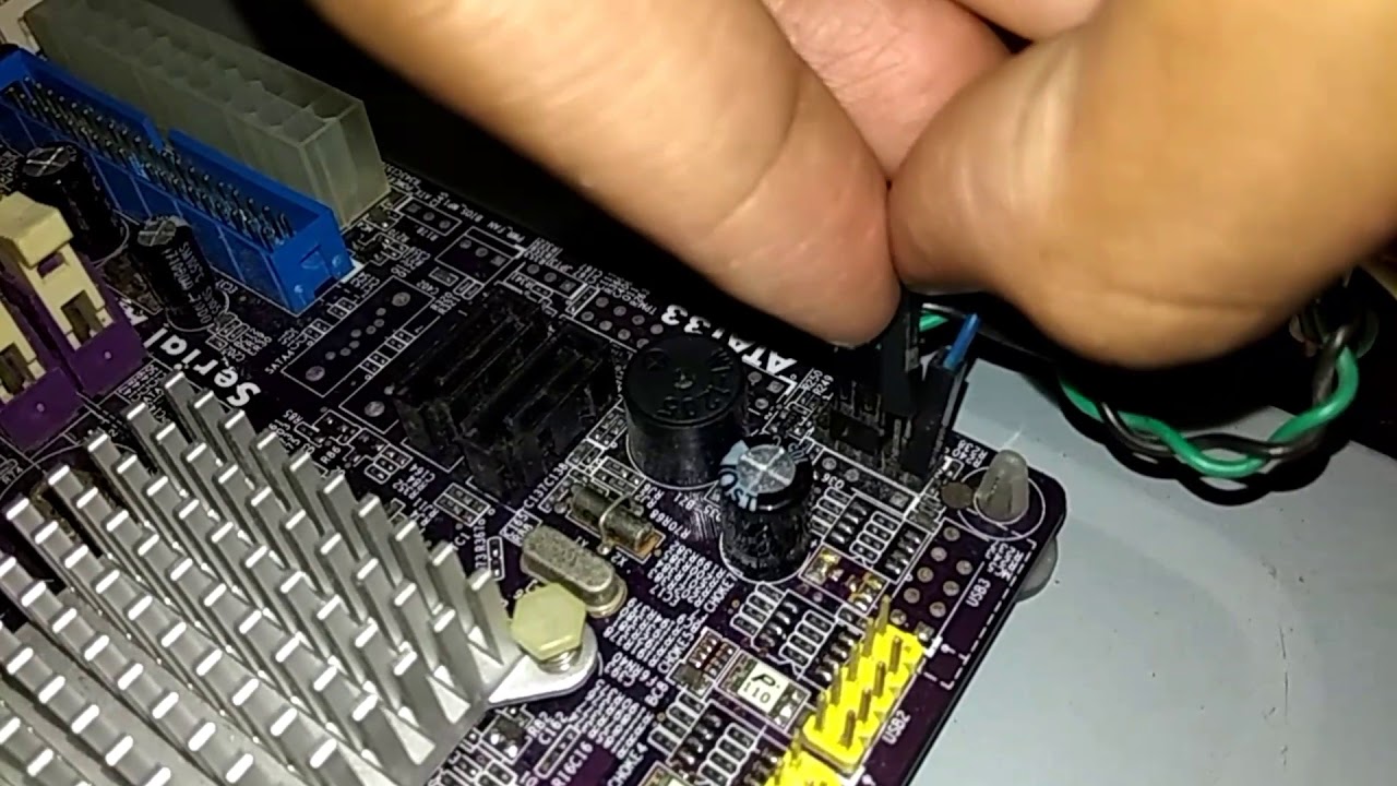 Cara memasang front panel dengan baik dan benar - YouTube