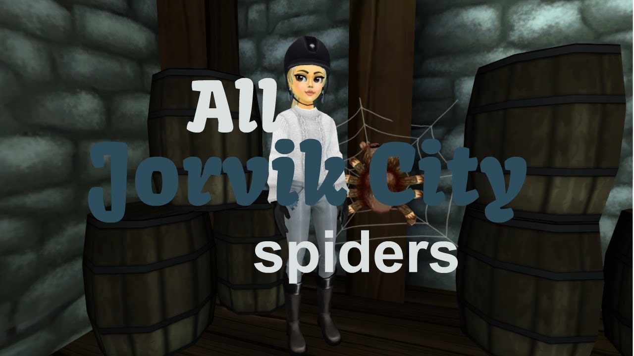 All 5 Jorvik City Spiders - Star Stable Online - YouTube