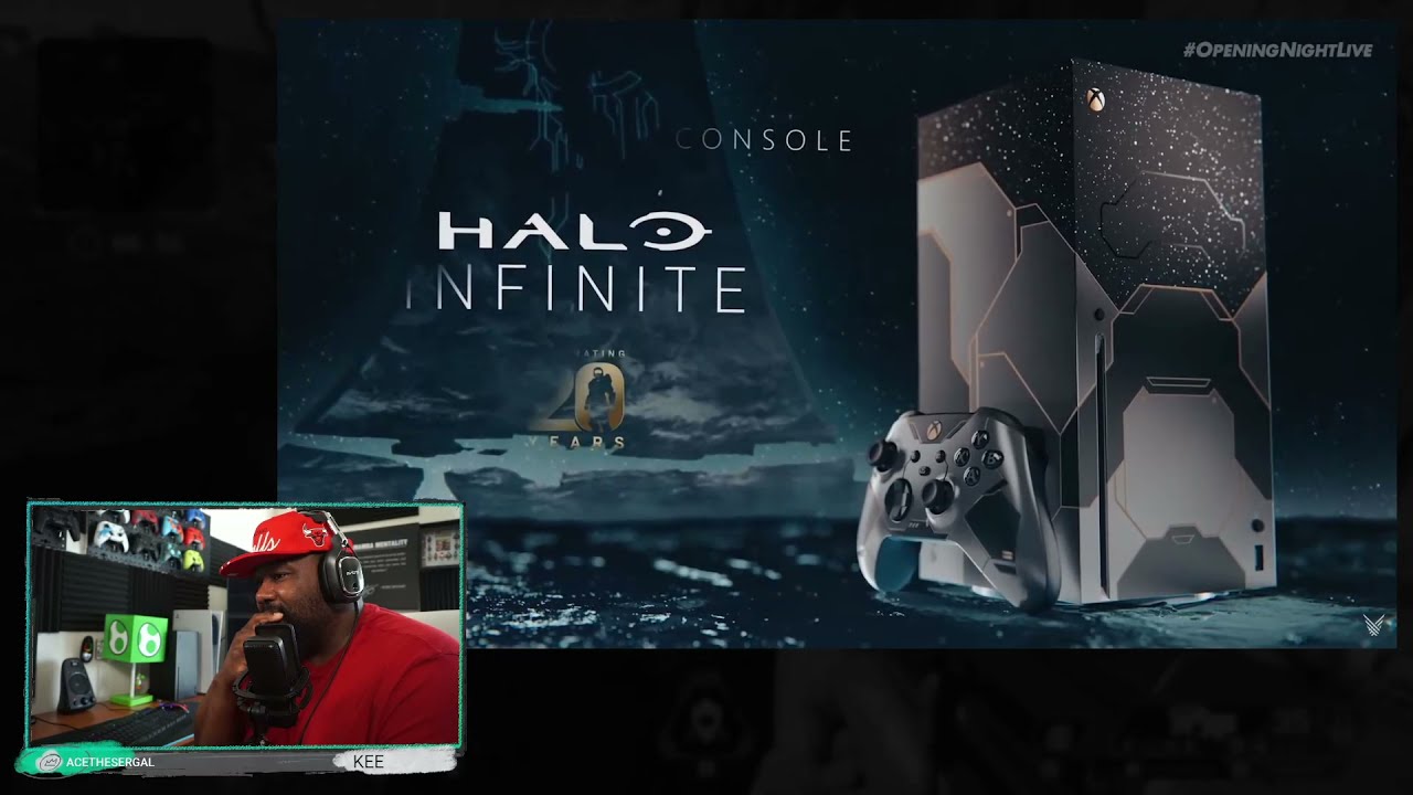 Reaction Halo Infinite Xbox Series X And Elite Wireless Controller ...