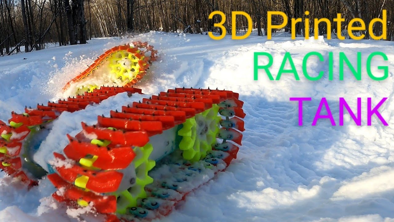DIY rc snow tank | Build and test - YouTube