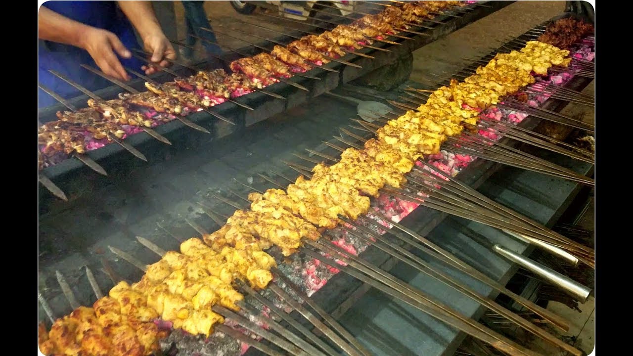 100+ CHICKEN BOTI Prepared In 5mins | Huge Chicken Boti Making At ...