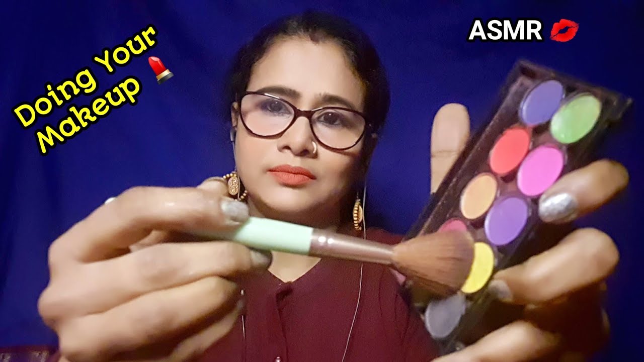 Asmr Doing Your Makeup 💄💋| Asmr Ghosal |asmr personal attention | - YouTube