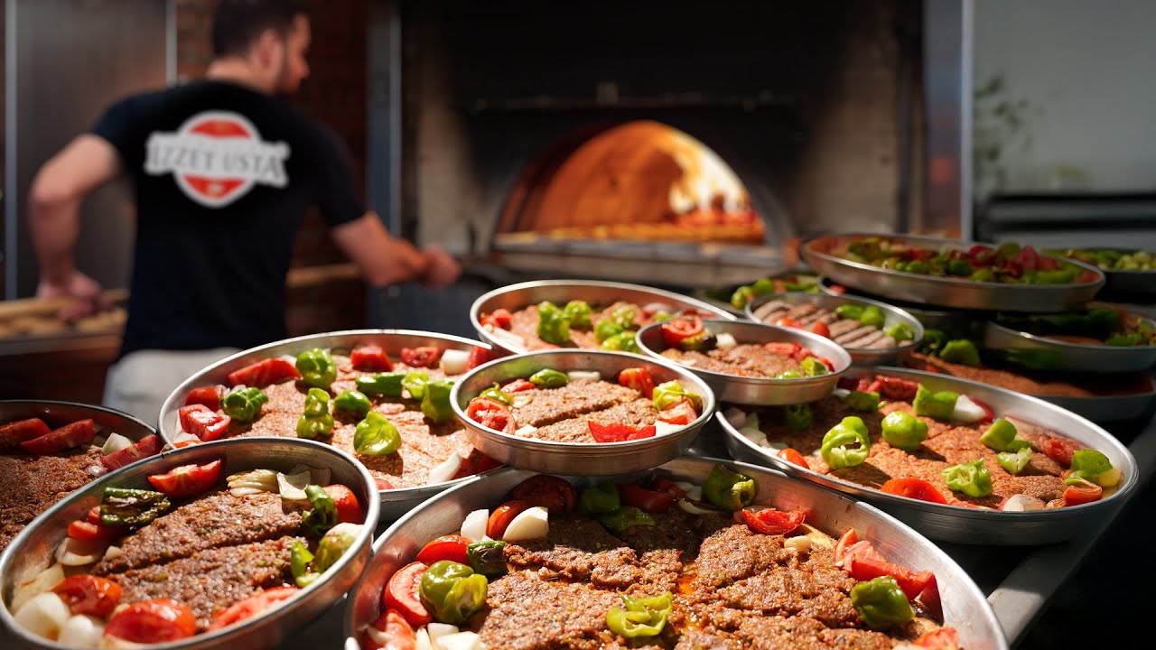 Traditional Turkish Baked Meat & Vegetable Dish | Turkish Street Foods ...
