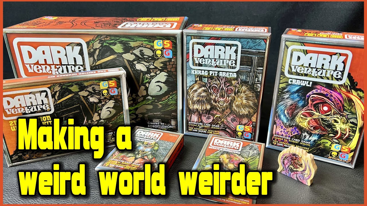 Dark Venture - taking a look at the new expansions - YouTube