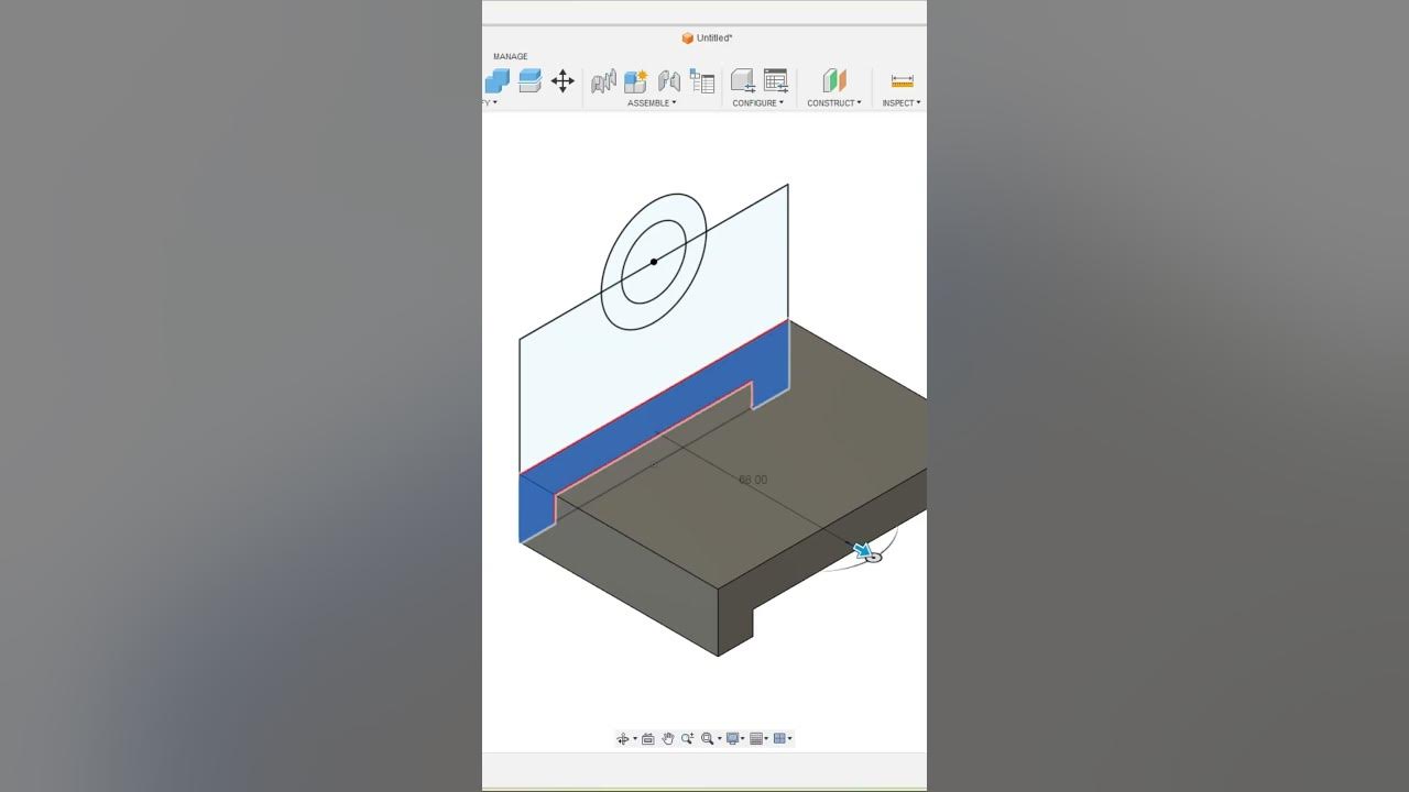 Fusion360 Part Modeling Tutorial-140. #design #3dmodeling #modelingtutorial #engineering# ...