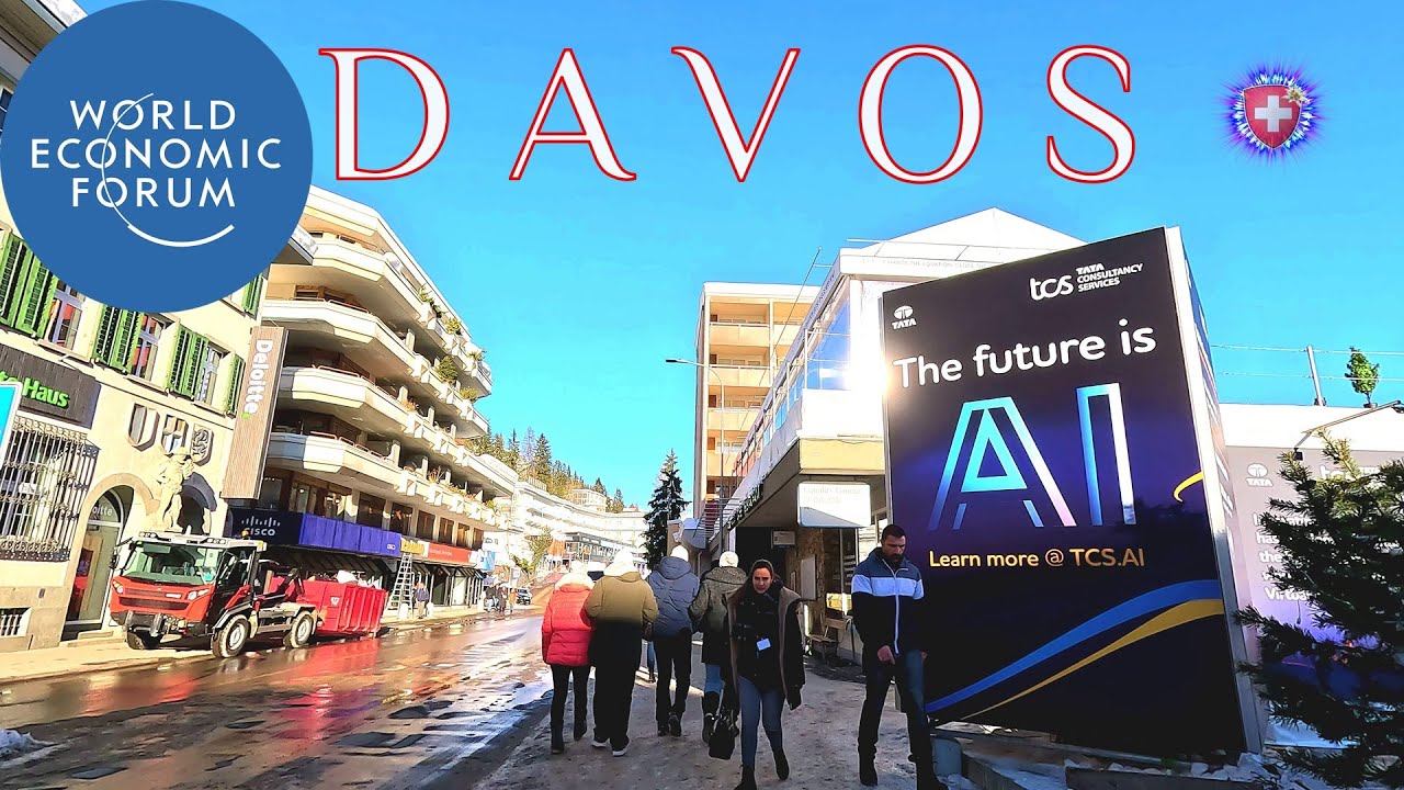 Switzerland DAVOS / WEF time / Promenade walking tour / #switzerland # ...