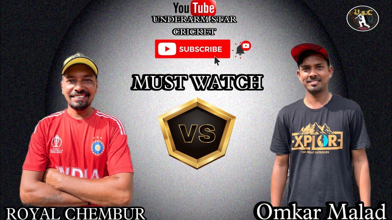 Omkar Malad V/S Royal Chembur (Shree Sai Siddhi Chashak 2024) Bhatwadi ...