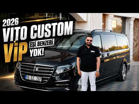 Mercedes Vito VIP dönüşümümüz tamamlandı.
