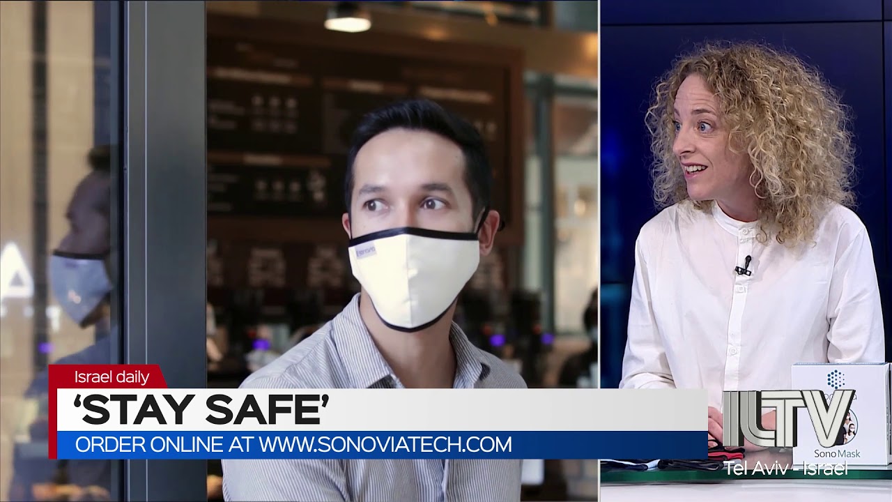 Israeli 'Sonovia' face-masks fight COVID - Liat Goldhammer - YouTube