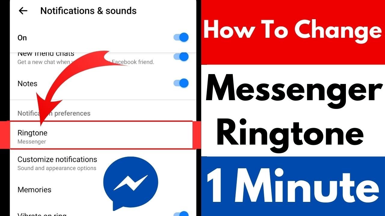 How To Change Messenger Ringtone | Messenger Ringtone Change - YouTube