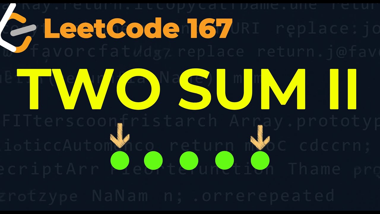 Solve Two Sum II Like a Pro ⚡ (LeetCode 167) - YouTube