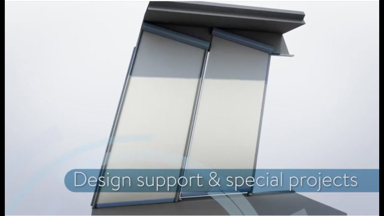 Engineering blinds for complex facades - YouTube