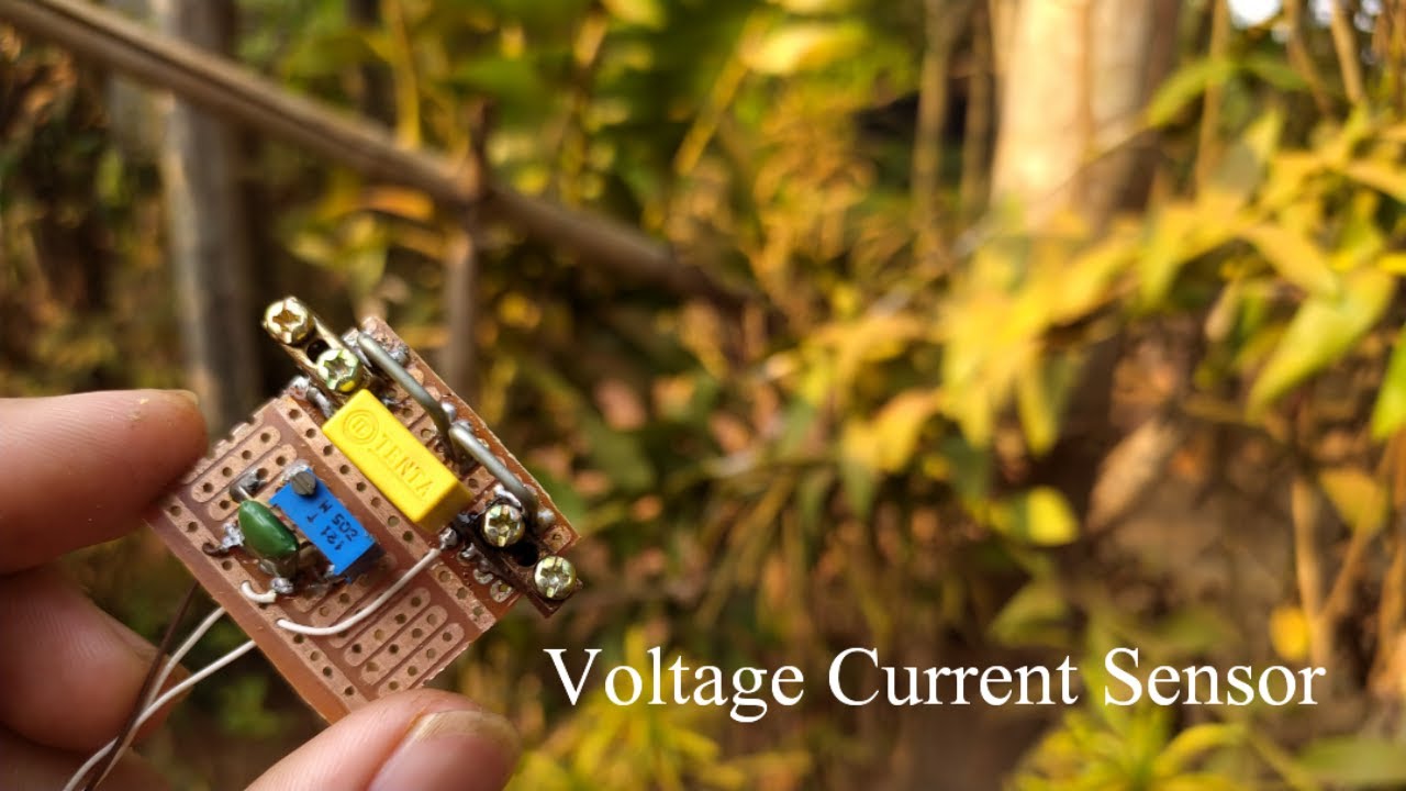 Diy arduino Voltage and Current Sensor 30v 50a ( version 1.0 ) - YouTube