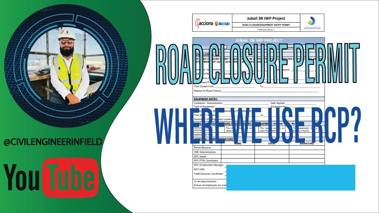 ROAD CLOSURE PERMIT | TYPES OF PERMIT | COAST GUARD PERMISSION ...