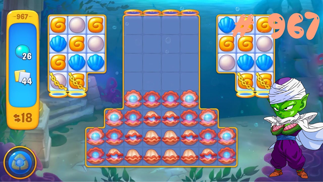 fishdom LEVEL 967 - YouTube