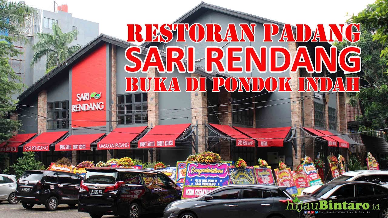 Resto Sari Rendang Membuka Cabang di Pondok Indah - YouTube