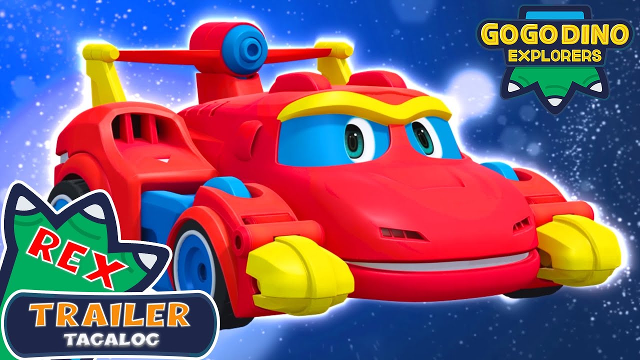 Ang Matapang Na Kapitan Na Si Rex 🦖 GOGODINO | T Rex | Dinosaur ...