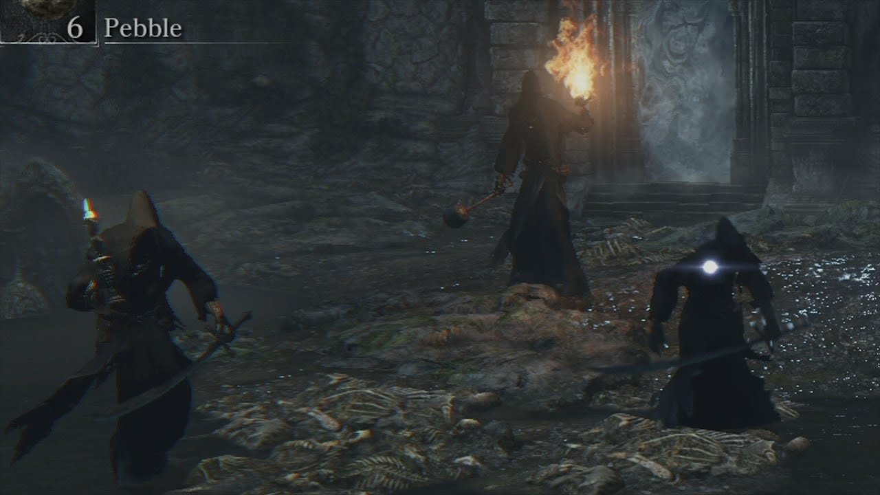 Shadow of Yharnam | Bloodborne Boos Fight - YouTube