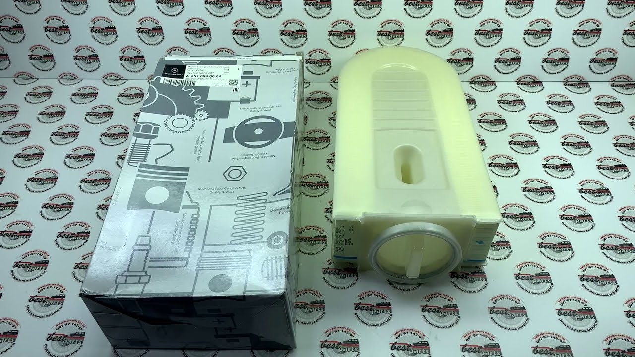 A6510940004, A 651 094 00 04 Фильтр воздушный CDI Mercedes C W204 / GLK ...