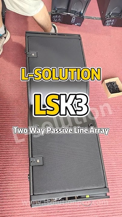 What Happens to the Production of Three-Way Line Array System!!?# ...