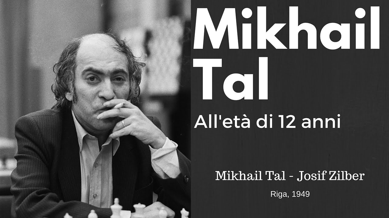 Partite commentate di scacchi - Mikhail Tal vs Josif Israel Zilber Riga ...