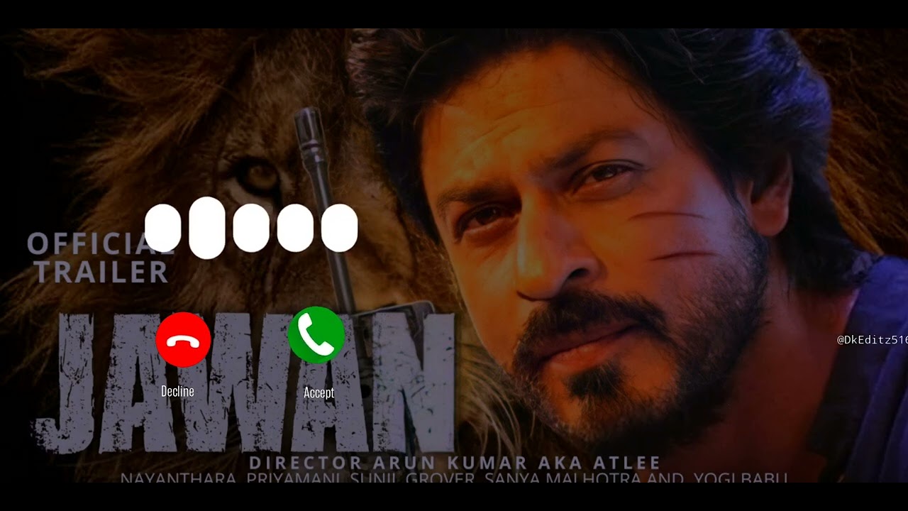 Jawan title track bgm Ringtone | jawan theme | Jawan best ringtone 2023 ...