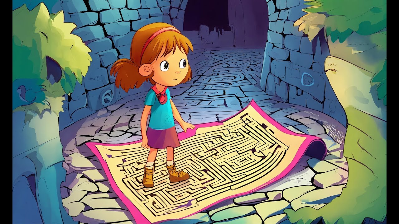 The Enigma of the Forgotten Labyrinth A Bedtime Story Read Aloud Kids ...