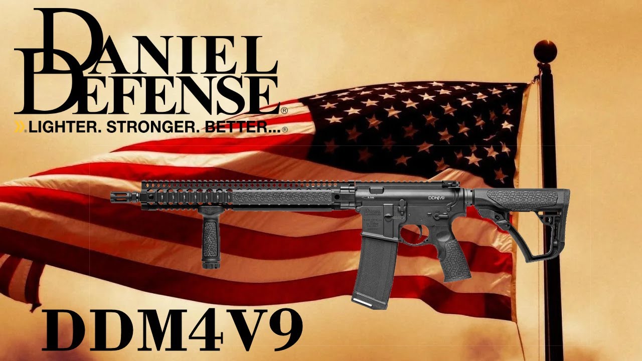 Daniel Defense DDM4V9 - My Rifle Setup - YouTube