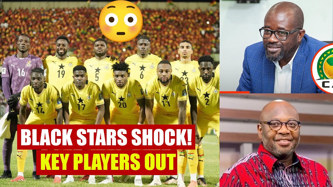 😭Key Ghana Blackstars players to miss 4 nation tournament: GFA Boss ...