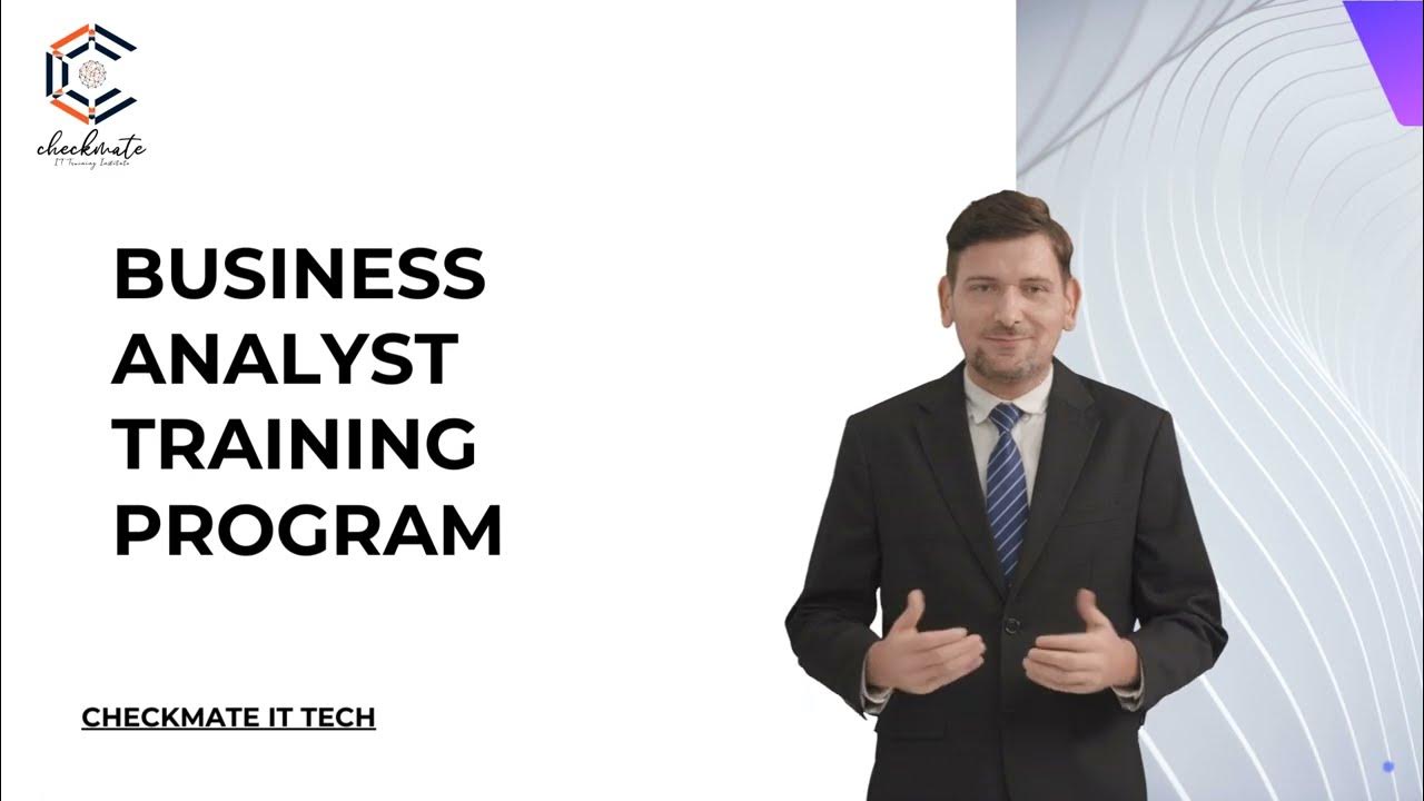 Business Analyst Training Program by Checkmate IT Tec - YouTube